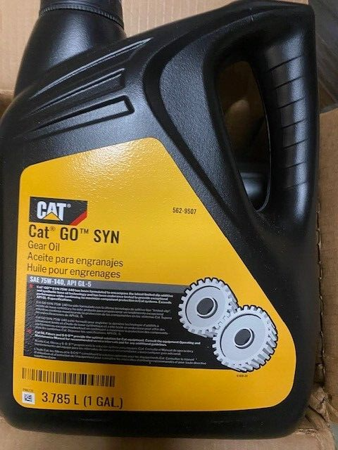 (4 Gallons) 562-9507 CAT® GO SYN GEAR OIL SAE 75W-140 (NEW) | eBay