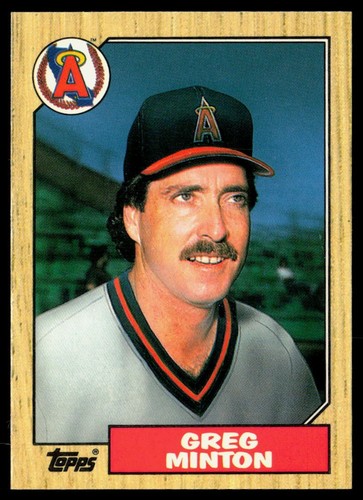 Greg Minton 1987 Topps Traded Limited Edition (Tiffany) #79T | eBay