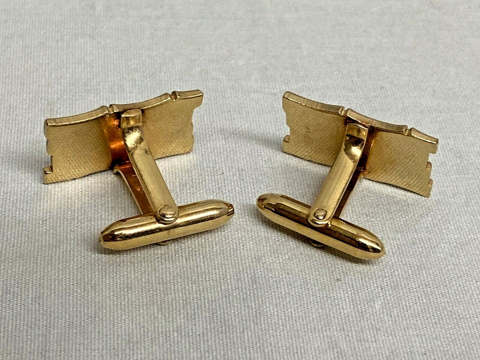 Vintage Dolan Bullock 14k Yellow Gold Bamboo Cufflinks 13.4 Grams | eBay