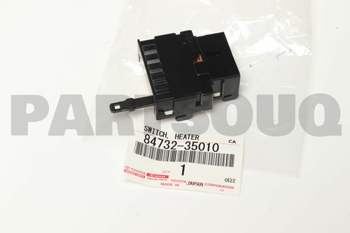 8473235010 Genuine Toyota SWITCH ASSY, HEATER BLOWER 84732-35010 | eBay