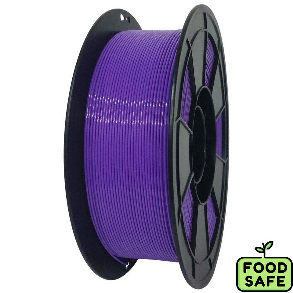 Food Safe 1.75mm PETG Filament 1KG,3D Printer Filament Black PETG Easy ...