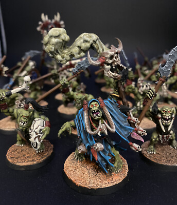 Well Painted Orruk Bonesplitterz Savage Orcs - Warhammer AoS Fantasy | eBay