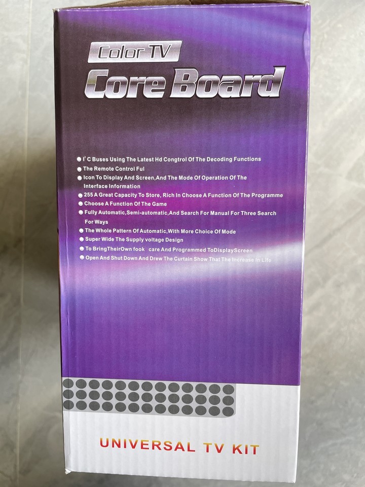 Universal Replacement Arcade Monitor chassis for 14"-21" inch 9-pin CRT ...