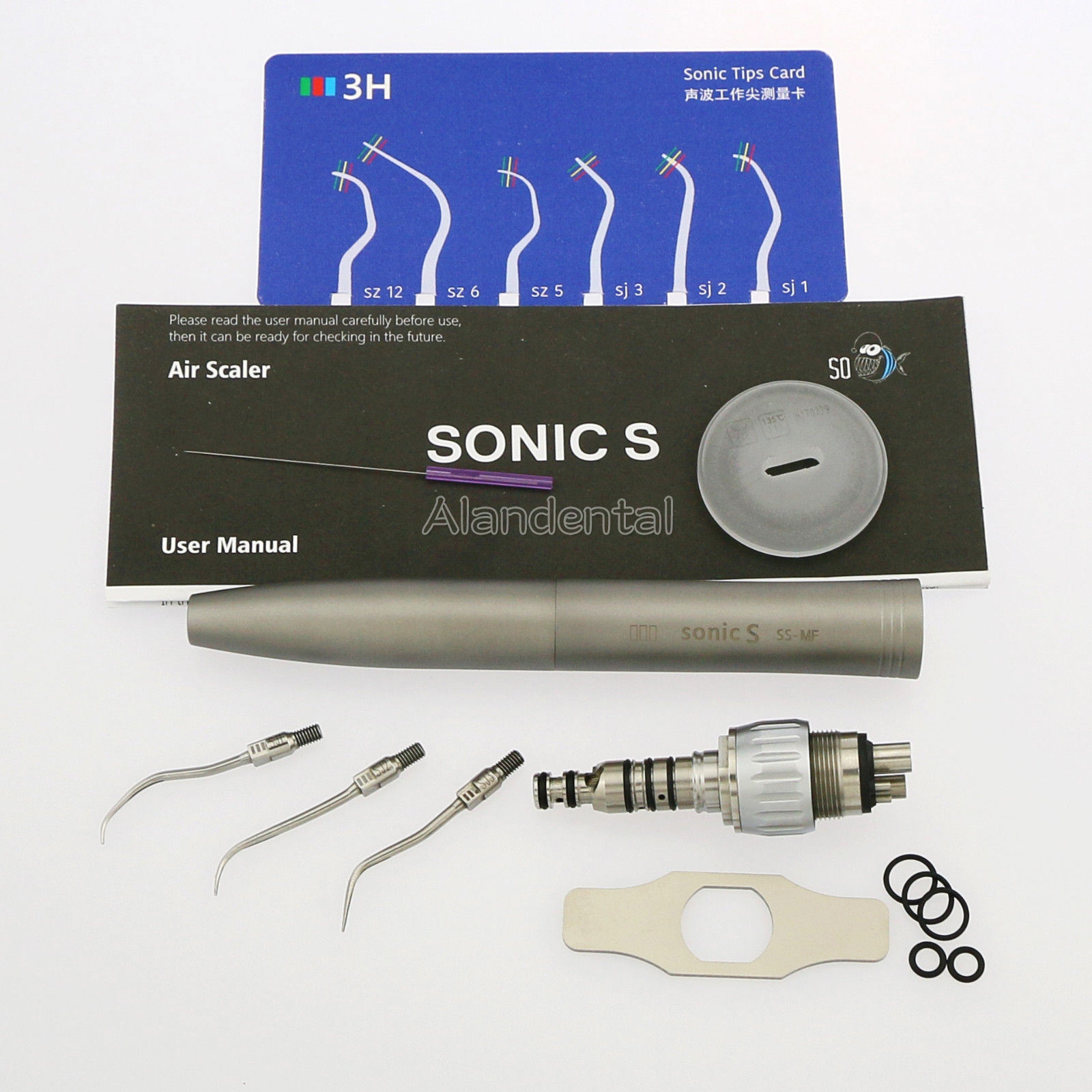 Dental Sonicflex Air Scaler Sonic SSMF + Kavo Multiflex Coupling With 3 ...
