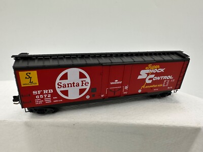 Santa Fe, 50' Standard Box Car, Plug Door, Rd# SFRB 6572 | eBay
