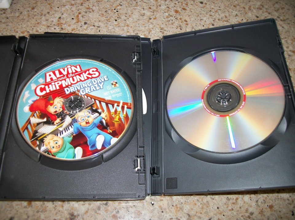 DVD Movie Lot Alvin and the Chipmunks The Movie & Driving Dave Crazy ...