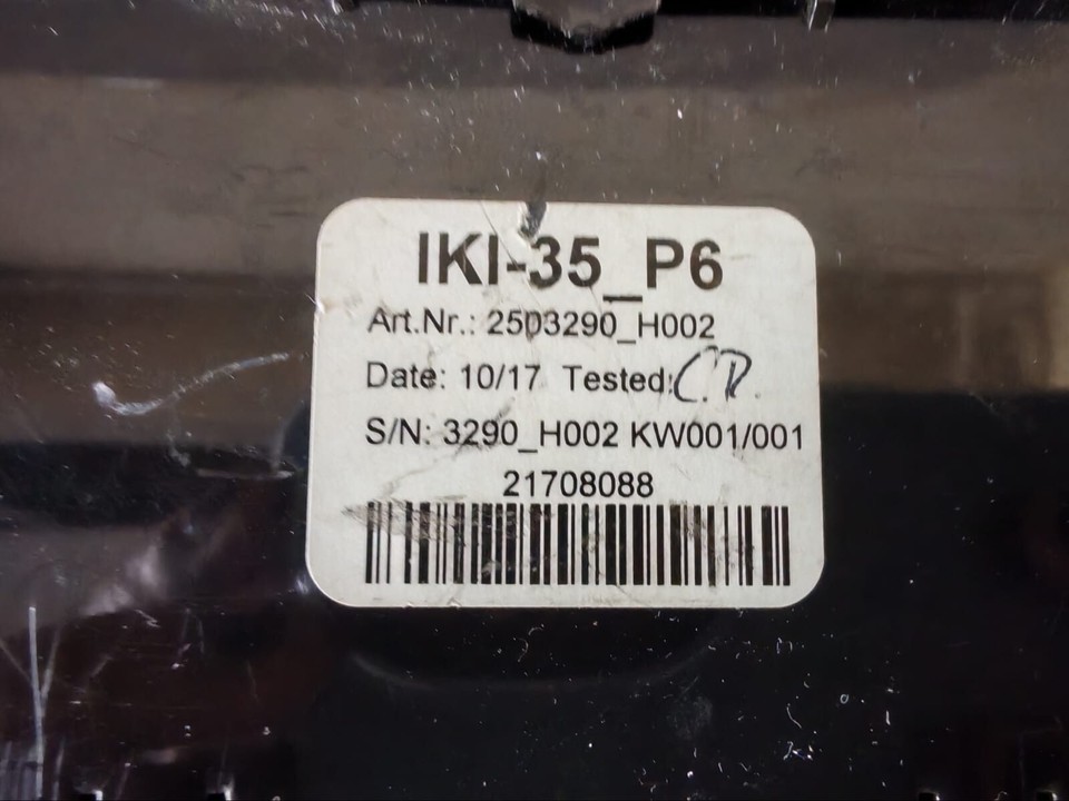 KRIES IKI-35 / IKI-35_P6 Protection Relay | eBay
