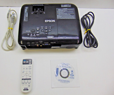 Epson EX7240 Pro WXGA 3LCD Projector Pro Wireless Bundle Case Remote | eBay