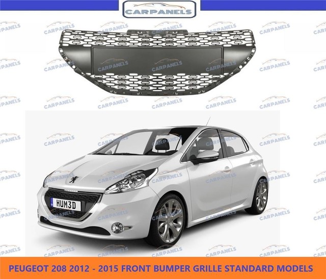 PEUGEOT 208 2012-2015 Front Bumper Lower Grille OE 9672794380 for sale ...