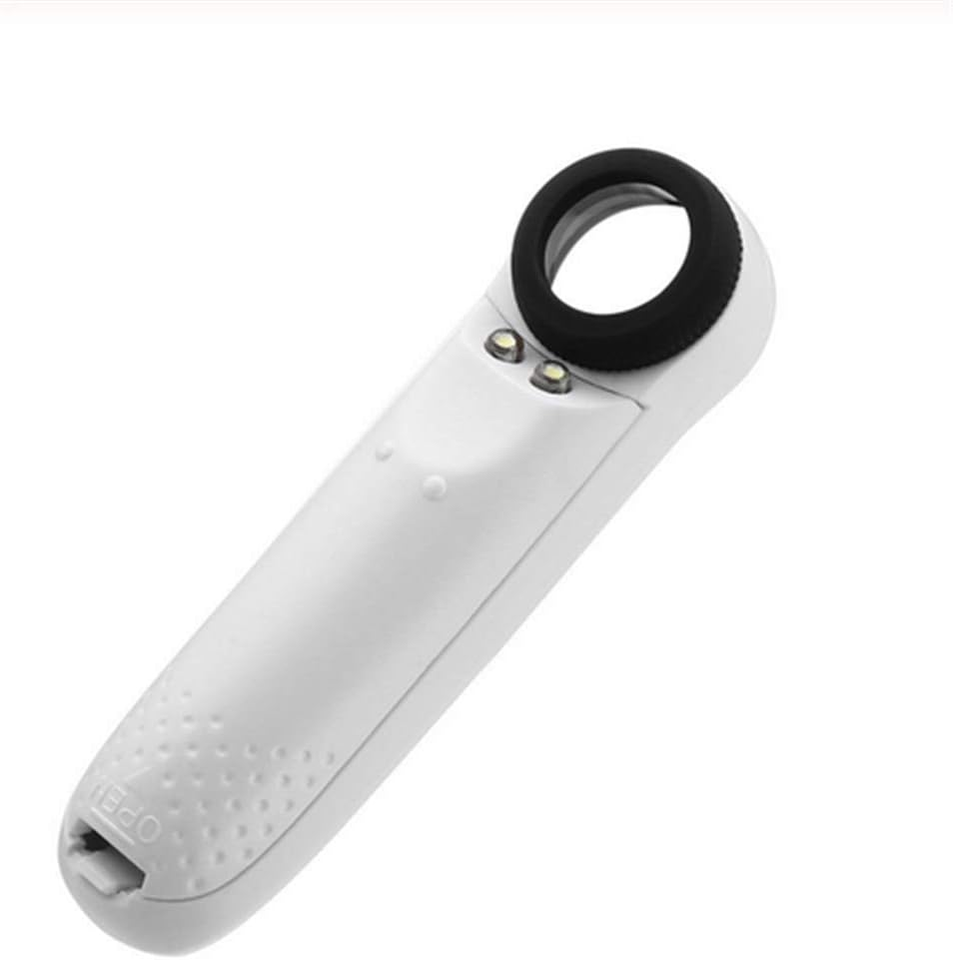 Lupa/lente x40 para joyero con luz LED Lupa plegable de bolsillo Lupa ...