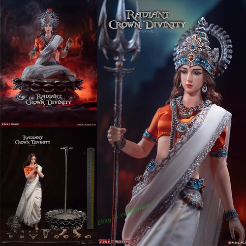 TBLeague PL2023-211B Radiant Crown Divinity Goddess Parvati Silver 1/6 ...