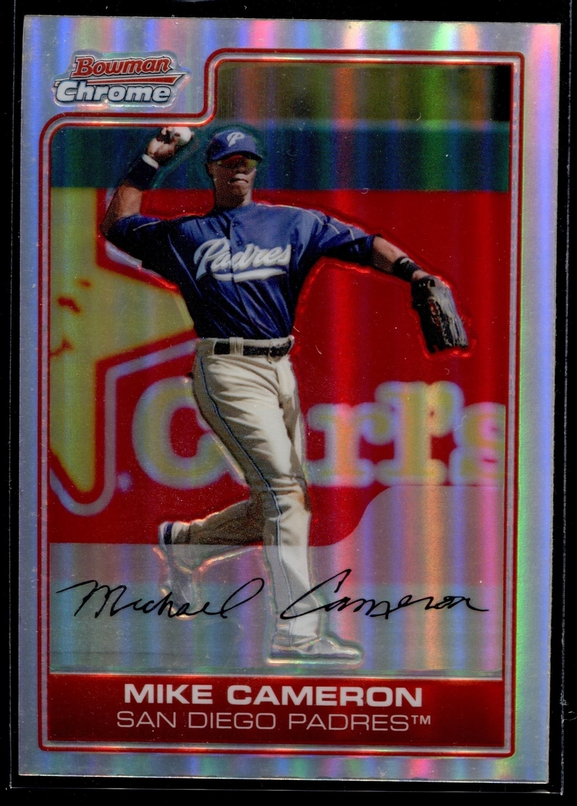 2006 Bowman Chrome Refractors #94 Mike Cameron San Diego Padres | eBay