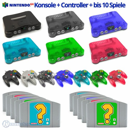Consola Nintendo 64 / varios colores N64 a elegir | eBay