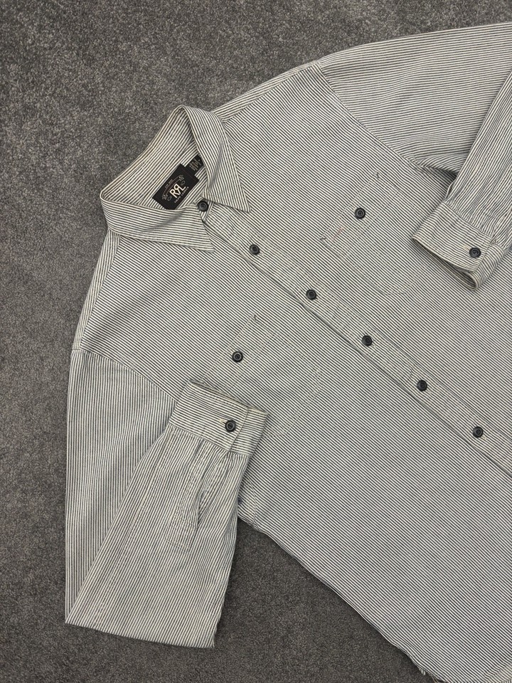 RRL Double RL TRADESMAN DENIM WORKSHIRT Shirt Chore Jacket Field ...