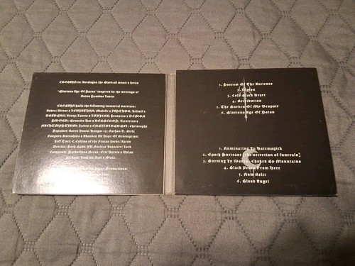 CREBAIN LEVIATHAN CD DARKTHRONE XASTHUR ASH BORER MUTIILATION HORNA ...