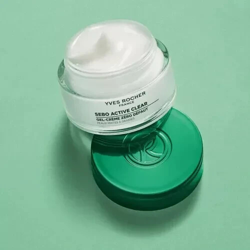 Yves Rocher Sebo Active Clear Anti-Imperfection Gel-Cream Tightens Pores 1.7 oz | eBay