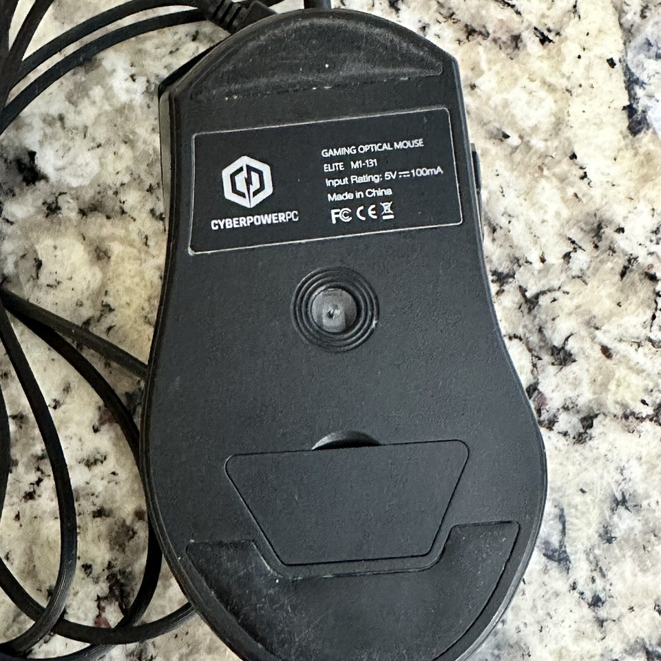 CyberPower PC Elite M1 131 Gaming Mouse Wired (e13-1) | eBay