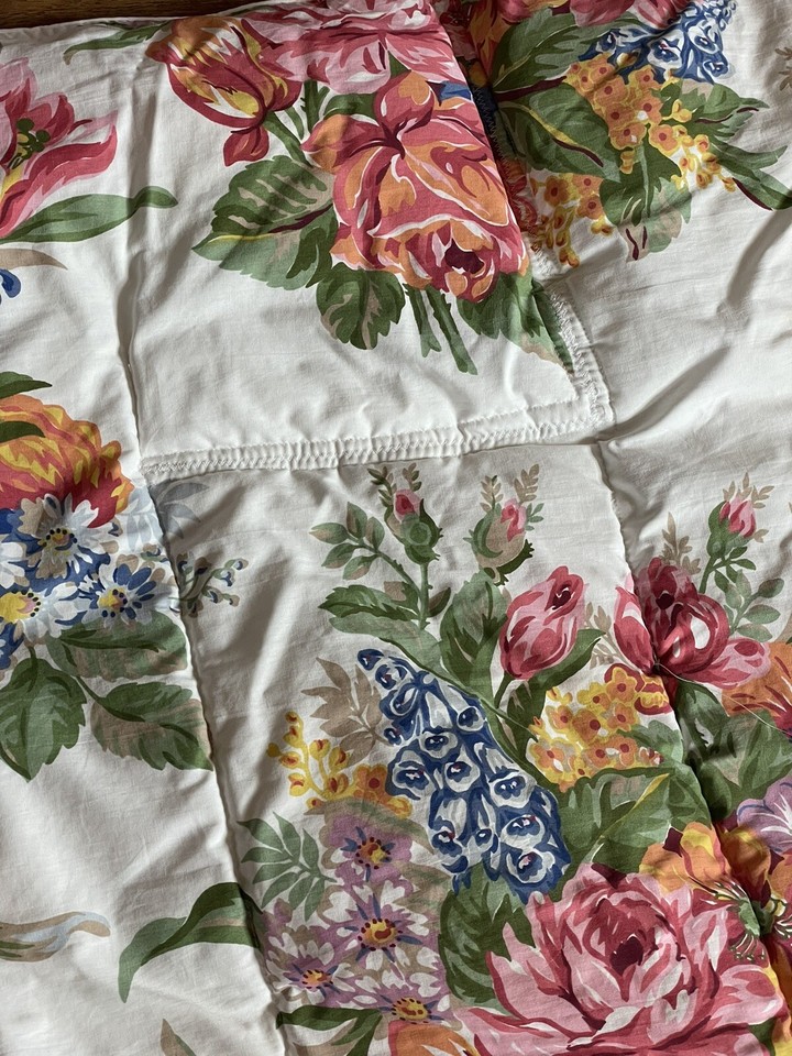 Vintage Ralph Lauren Melissa Full Queen Comforter Bedspread READ | eBay