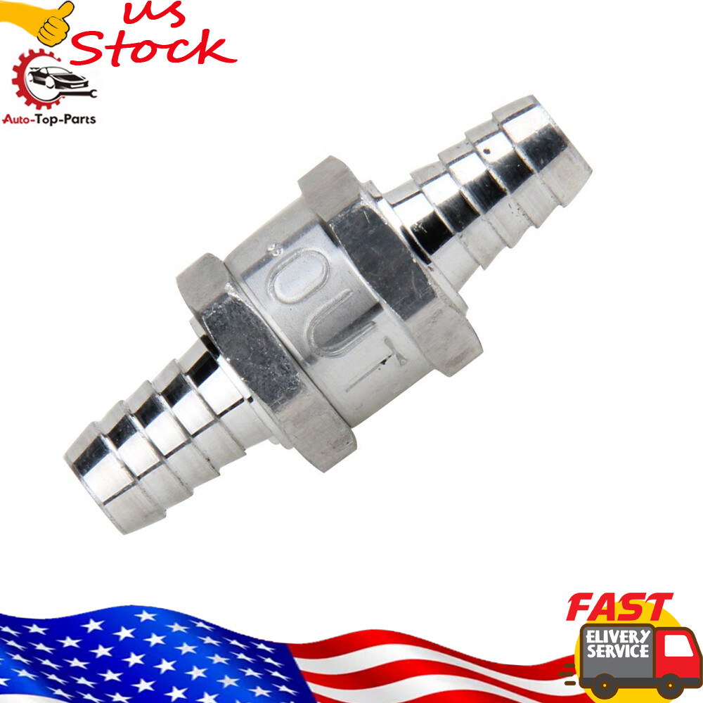 12mm 1/2 Inch Inline Check Valve Fuel Diesel Liquid Oil Air One Way Non ...