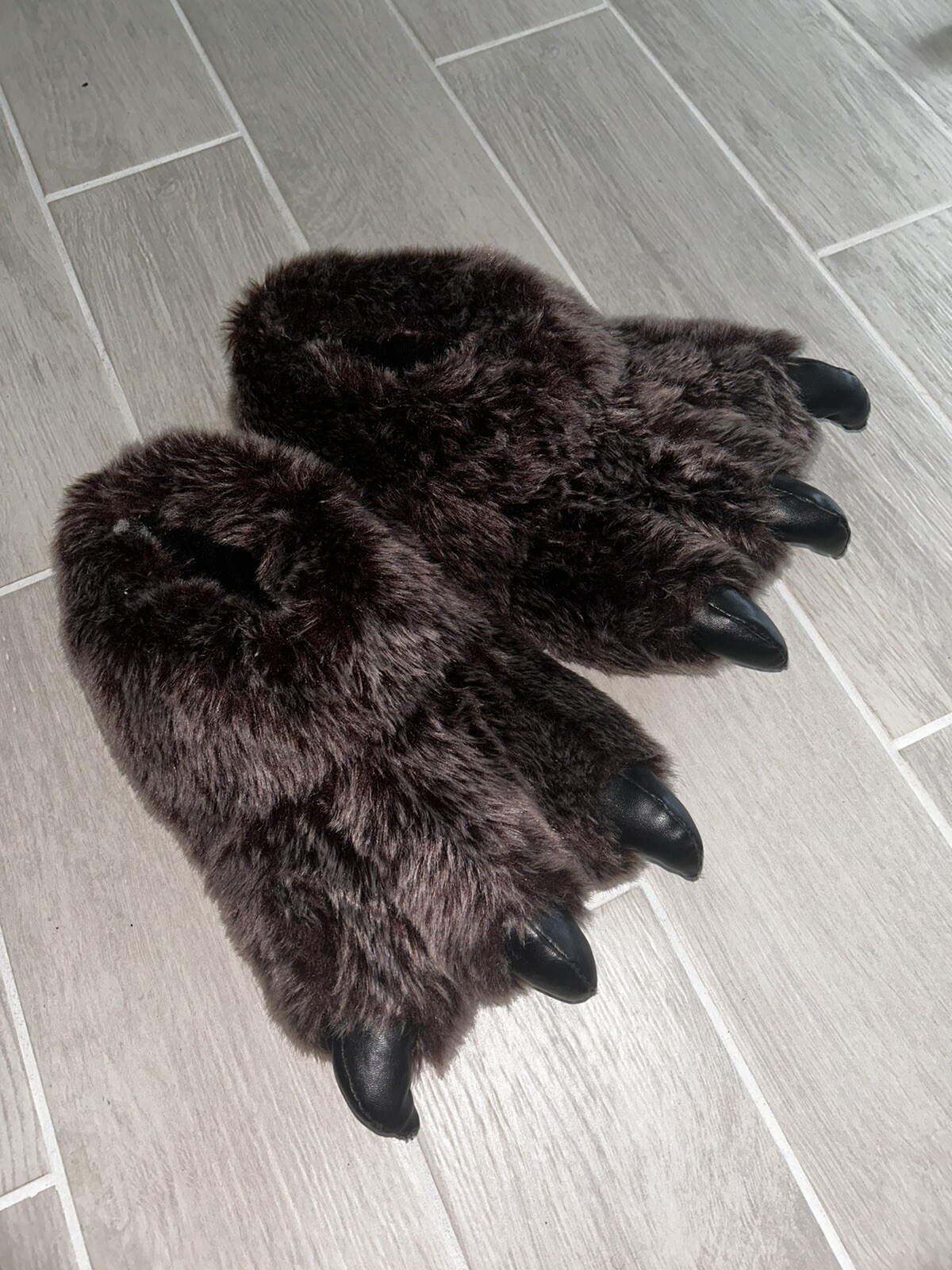 wolf slippers | eBay
