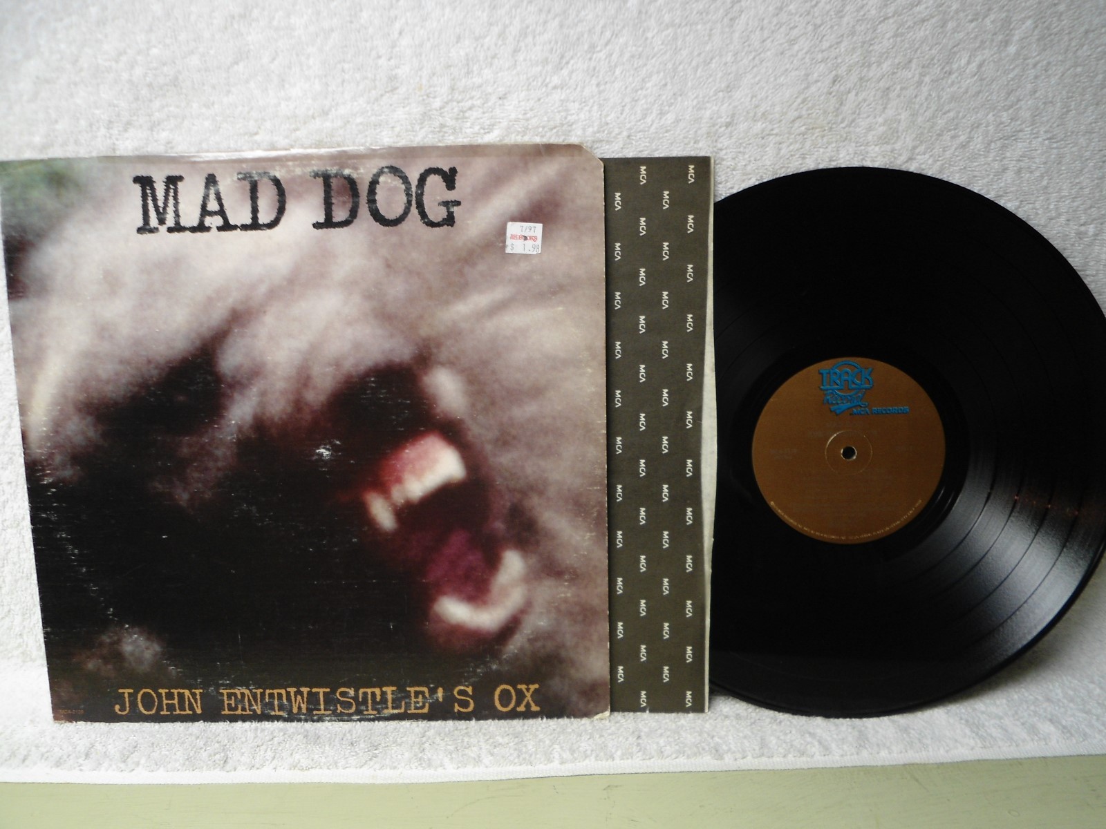 John Entwistle Ox LP Mad Dog Very Clean 1975 Orig! The Who | eBay