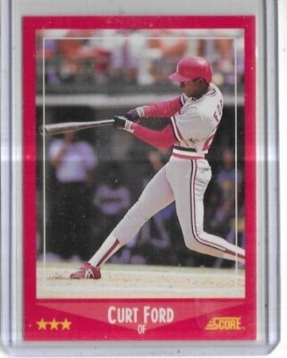 1988 Score Baseball #288 Curt Ford St. Louis Cardinals | eBay