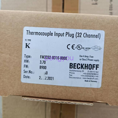 FM3332-B310-0000 BECKHOFF FM3332-B310-0000 module Brand New DHL or ...