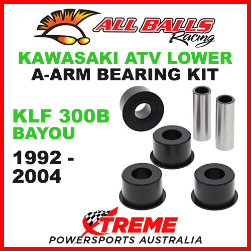50-1040 Kawasaki KLF 300B Bayou 1992-2004 Upper A-Arm Bearing & Seal ...