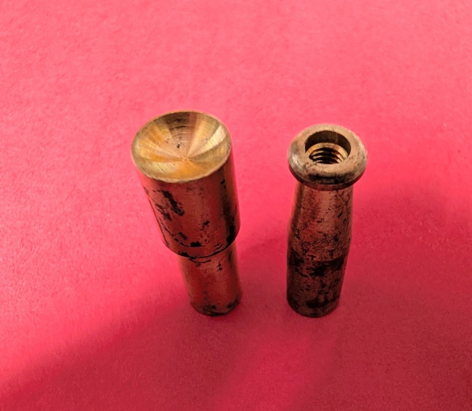 Brass RAMROD TIPS Set Muzzleloader Rifle,Pistol, Shotgun, Starter Or ...