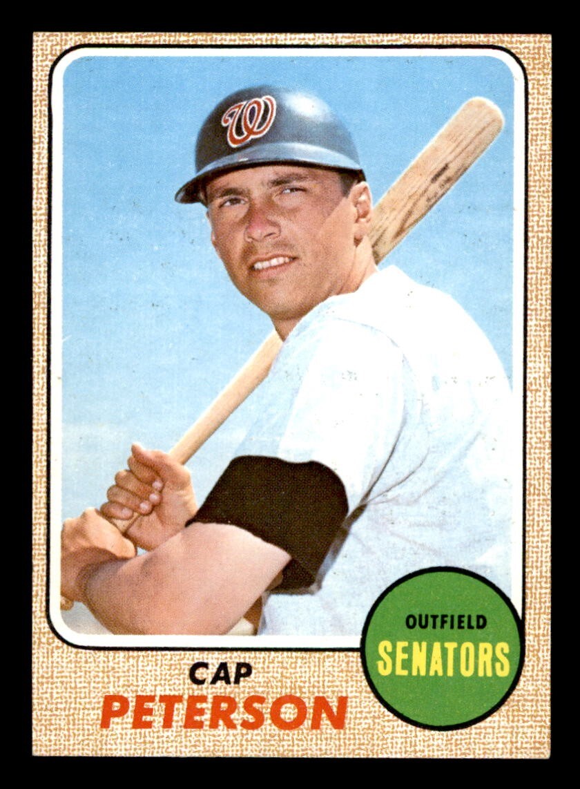 1968 Topps Baseball #188 Cap Peterson NM *e1 | eBay