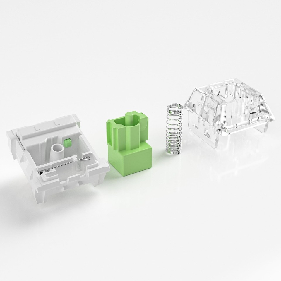 Kailh Box Jade Switches for Mechanical Gaming Keyboard,3-Pin 50gf ...