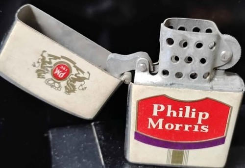 Vintage Philip Morris Commander Cigarette Lighter 1960's MADE IN U.S.A ...