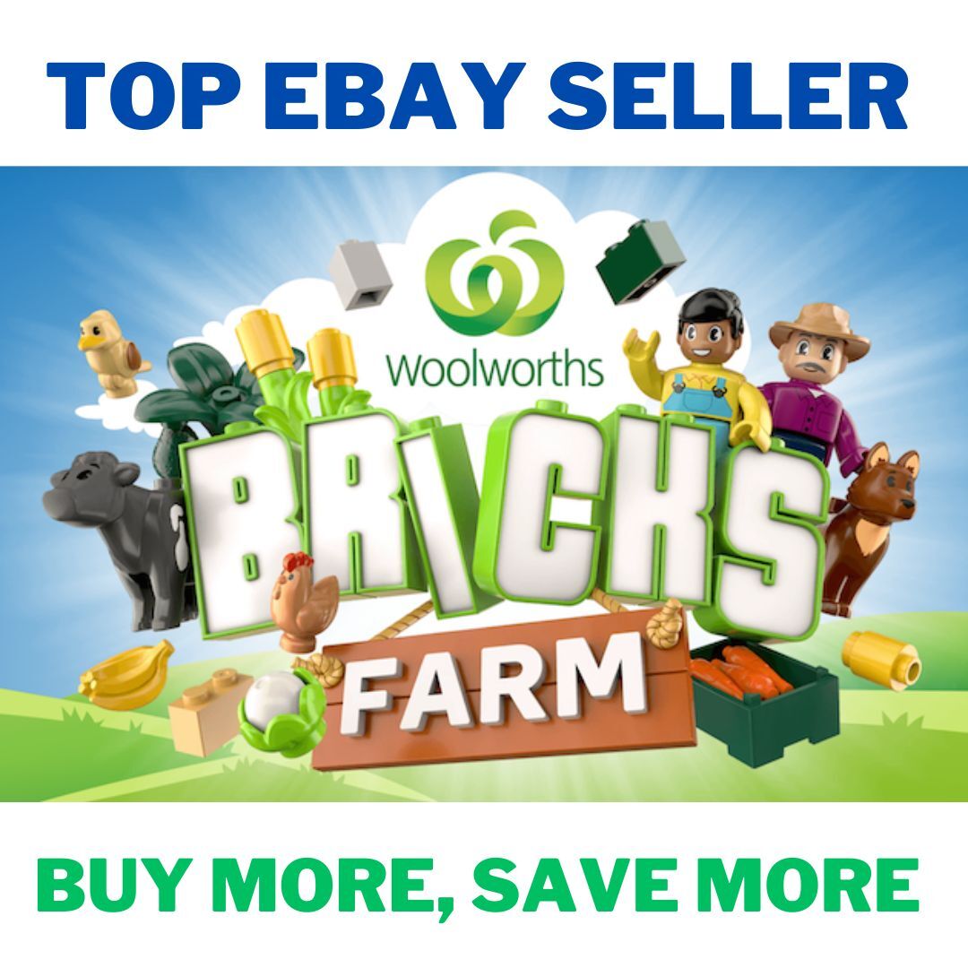 Woolworths Bricks Farm Woolies Collectibles Pick Your Own Lego Brick ...