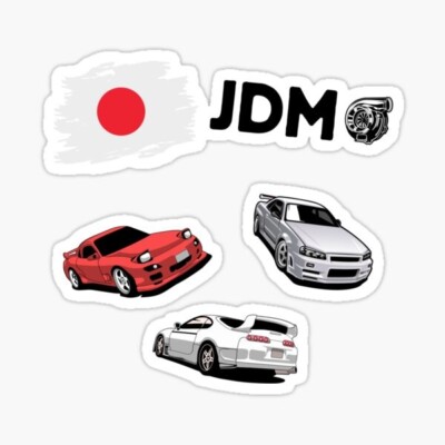 4x pack of JDM car stickers engine JDM racing trucks vans SUV | eBay