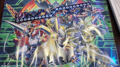 Tamer's Evolution Box 2 Playmat + Memory Gauge ONLY PB-06 Digimon TCG ...