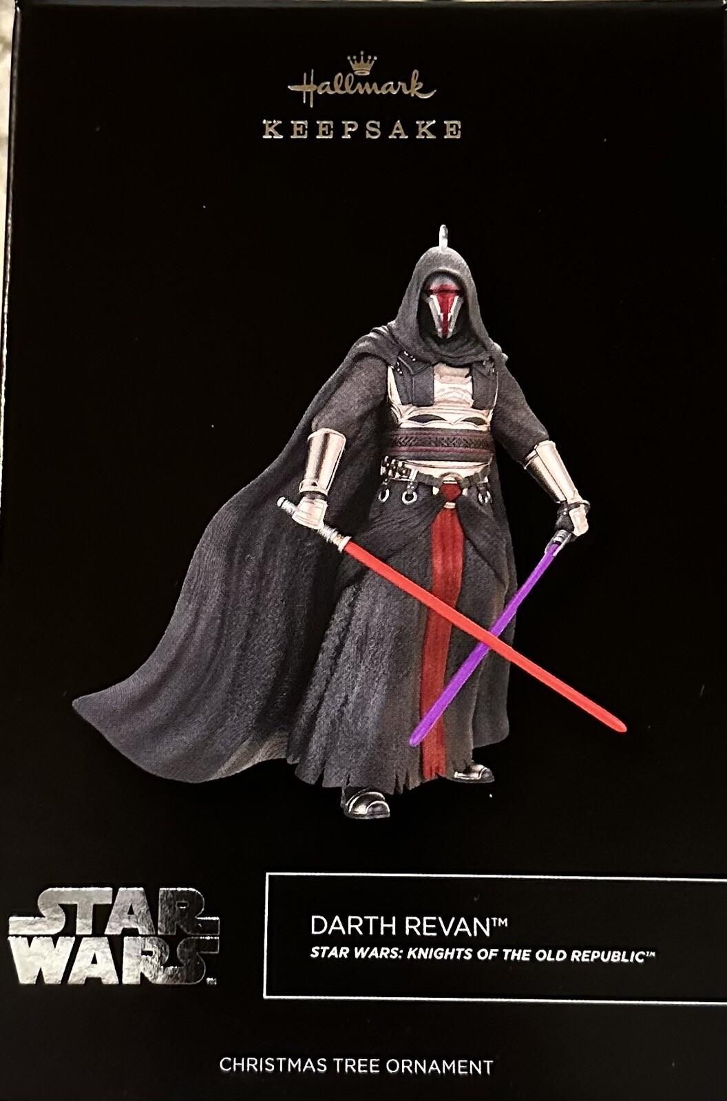 NYCC SDCC Star Wars Darth Revan 2023 Hallmark Keepsake Ornament ...