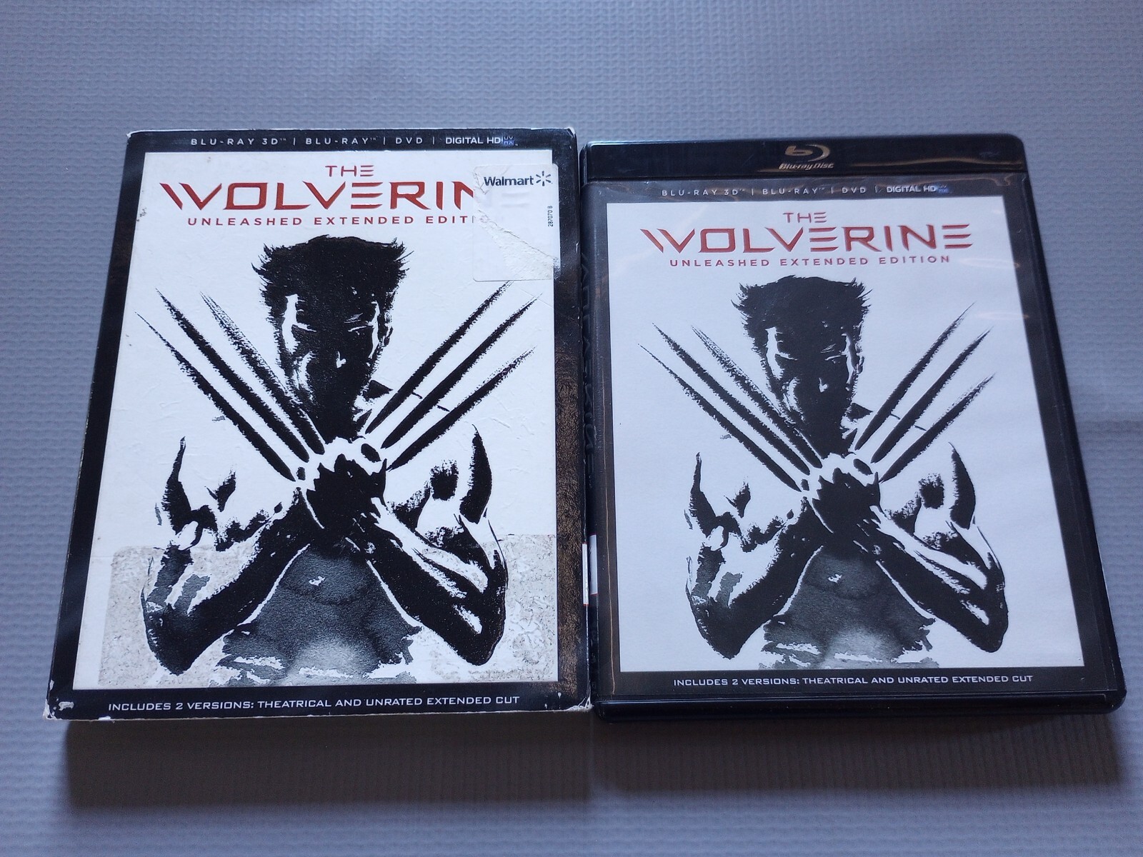 The Wolverine Blu Ray 3d DVD Unleashed Extend Edition X Men 2013 for ...