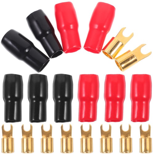 5 Pairs Terminals Female Spade Wire Connectors Crimp Barrier Spades | eBay