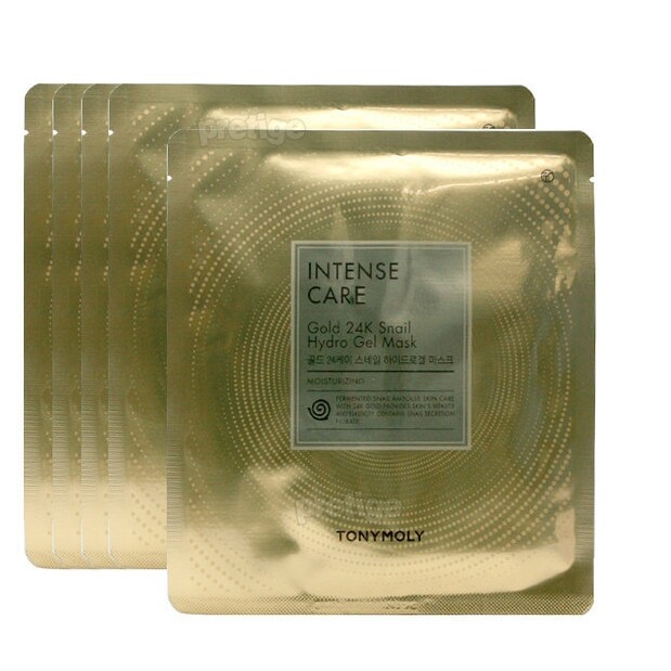 TONYMOLY Intense Care Gold 24K Snail Hydro Gel Mask 10pcs K-Beauty from ...