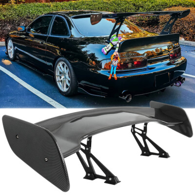 46” For Lexus SC300 SC400 SC430 Rear Trunk Spoiler Tail Wing Lip Carbon ...