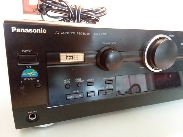 Panasonic SA HE100 6.1 Channel 600 Watt Receiver for sale online | eBay