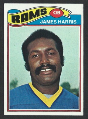 1977 Topps #463 JAMES HARRIS Los Angeles Rams CREASE FREE - EXMT + 04 ...