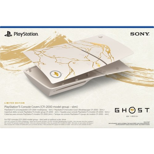 PlayStation 5 Slim Console Cover – Ghost of Yotei Gold Limited Edition ...
