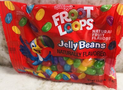 Kellogg’s Froot Loops Naturally Flavored Jelly Beans. 3.5oz/99gm | eBay
