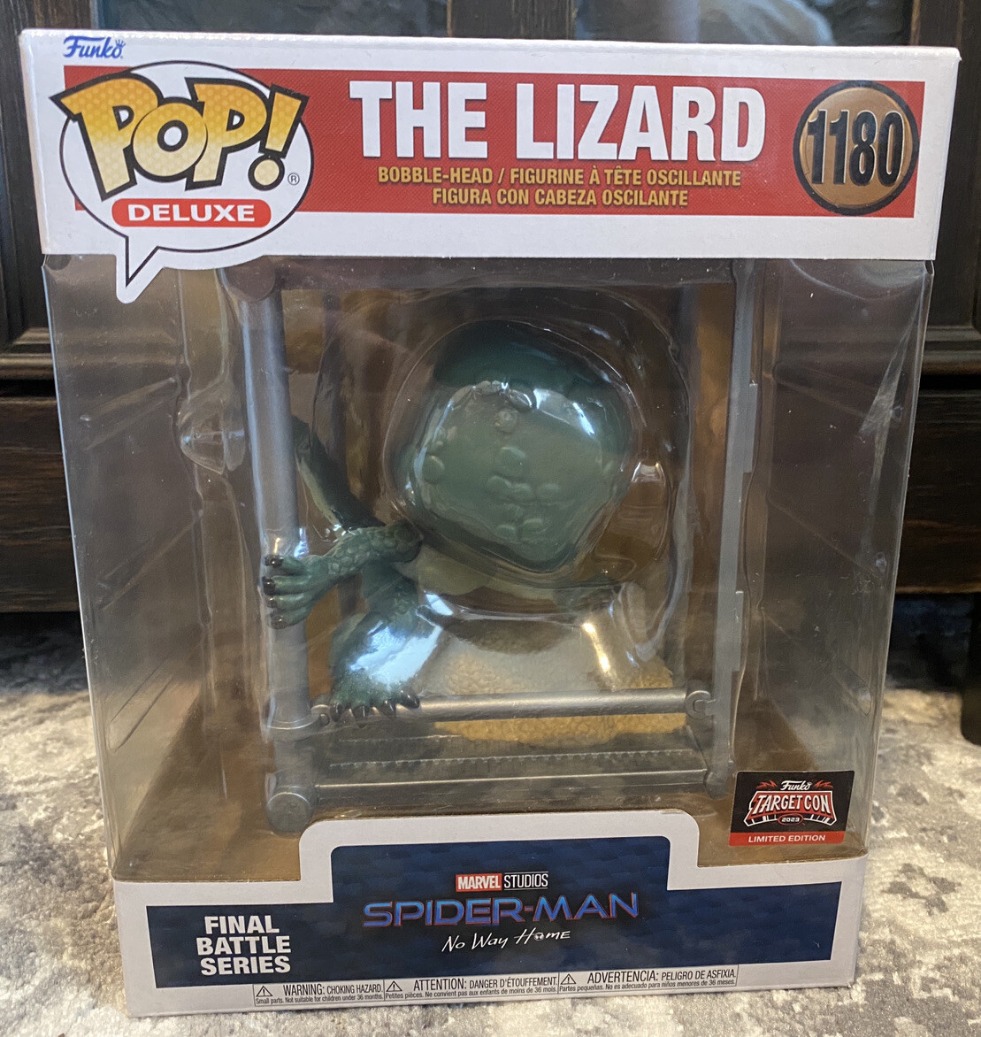 Funko POP Deluxe THE LIZARD 1180 Spider-Man No Way Home Target Con ...