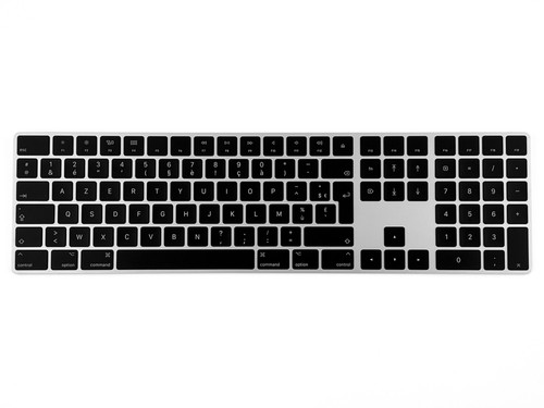 Apple Magic Wireless Keyboard with Numeric Keypad Black - French ...