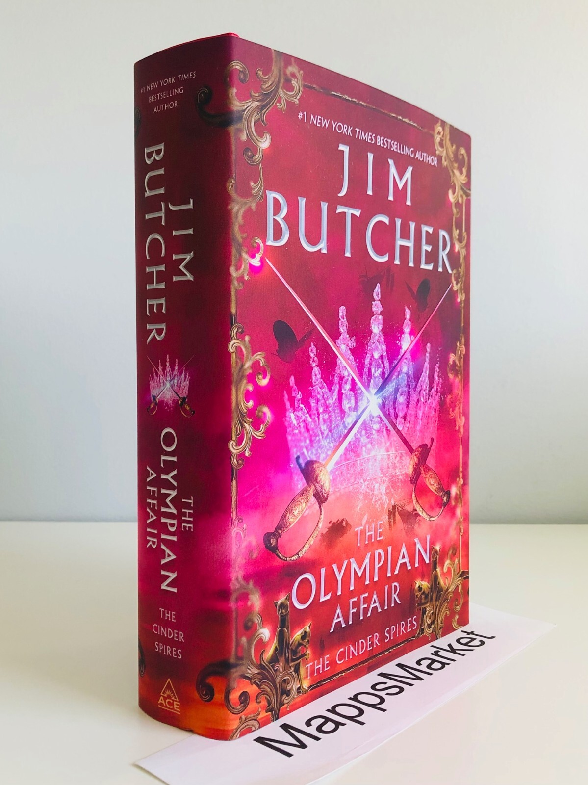 SIGNED The Olympian Affair (Cinder Spires #2) by Jim Butcher 1/1 HC ...