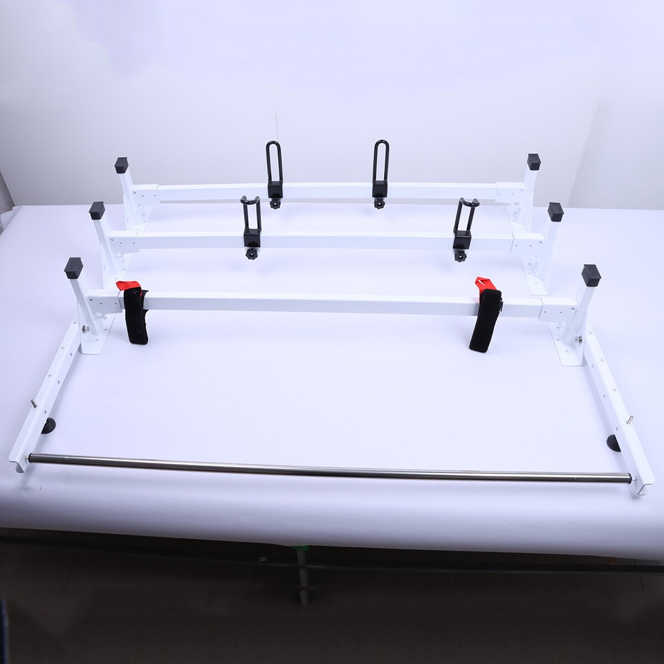 3 Bar Ladder Roof Racks For 2015+ Ford Transit 150 250 350 Van 750 LBS ...