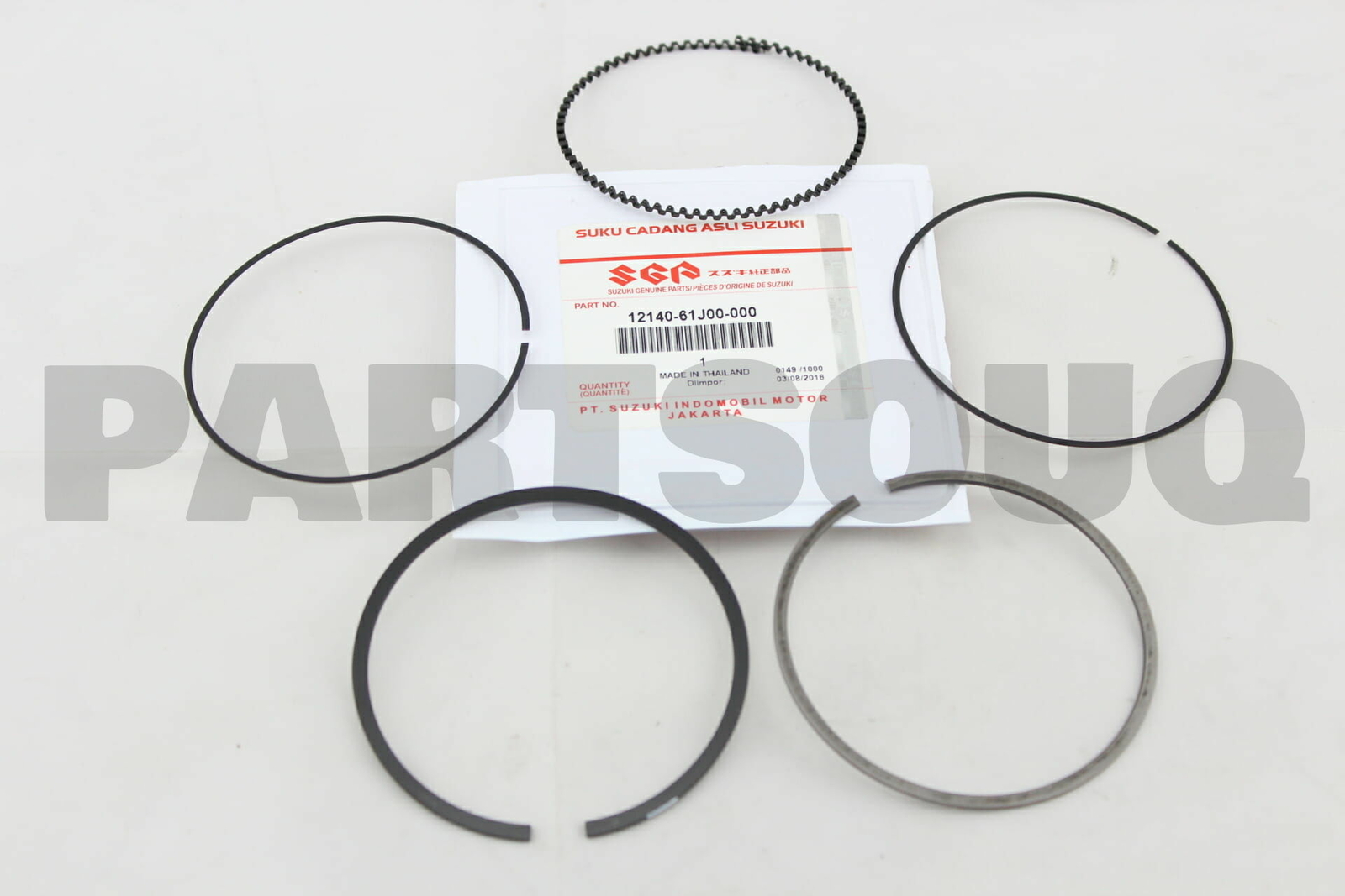 1214061J00 Genuine Suzuki PISTON RING 12140-61J00 | eBay