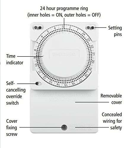 Timeguard 24hr Immersion Heater Time Controller Ts900b for sale online ...